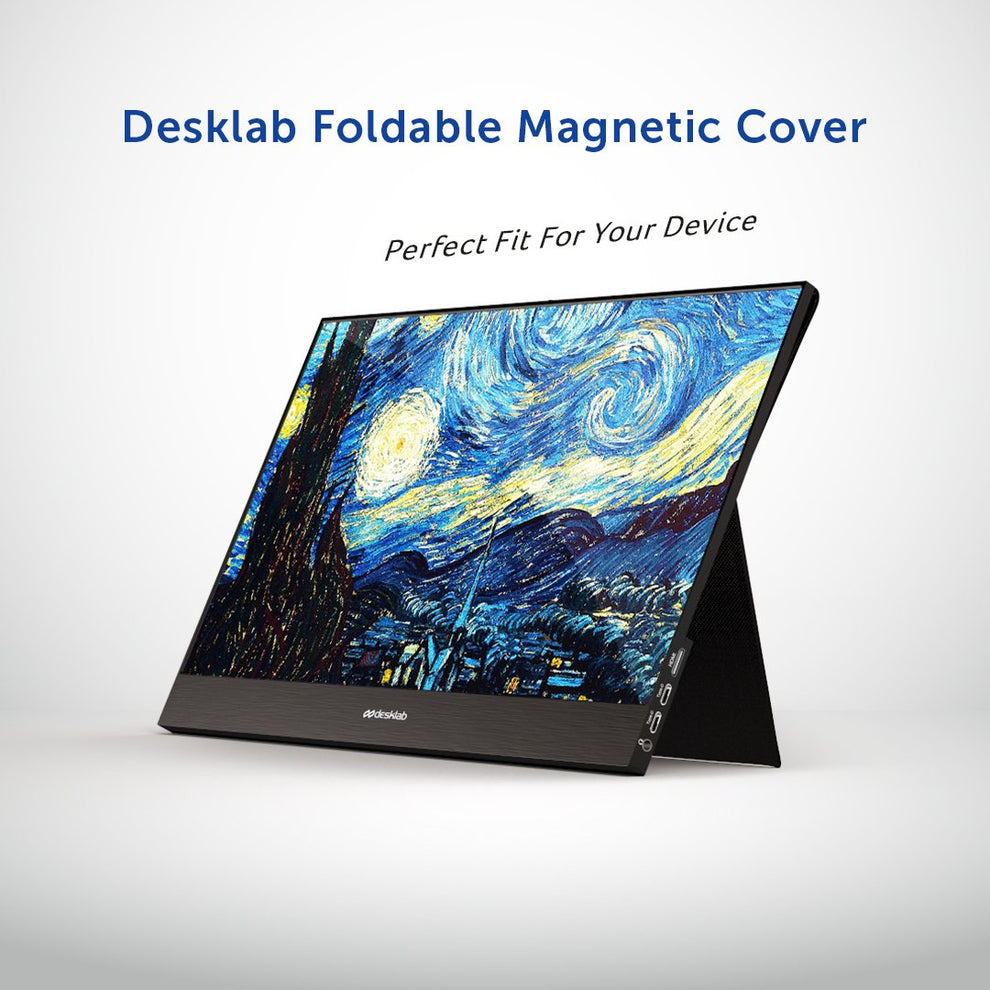 Monitor Foldable Stand Magnetic Cover | Desklab Monitor