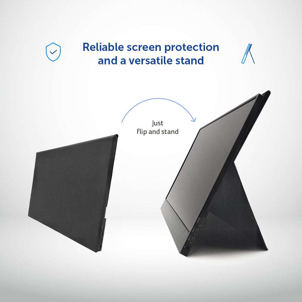 Monitor Foldable Stand Magnetic Cover | Desklab Monitor